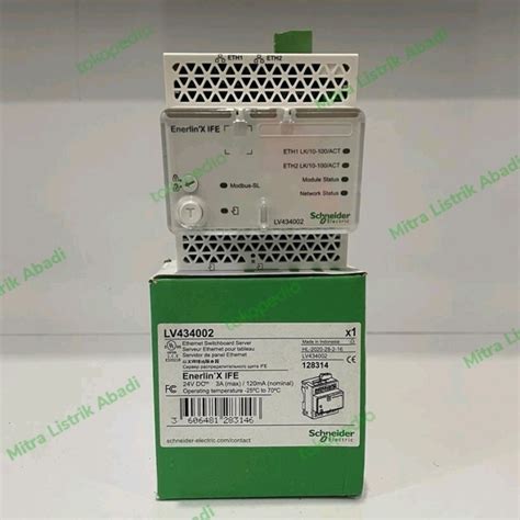 Jual Schneider Enerlinx Ife 24vdc 3a Ethernet Switchboard Server Jakarta Pusat Mitra