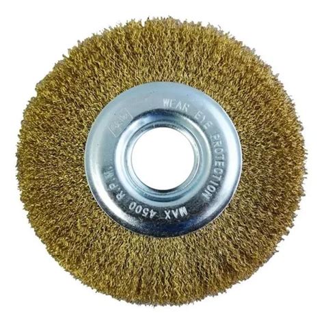Escova De Aço Circular 6 Pol X 78 Pol Para Moto Esmeril Mtx à Venda Em Franca São Paulo Por
