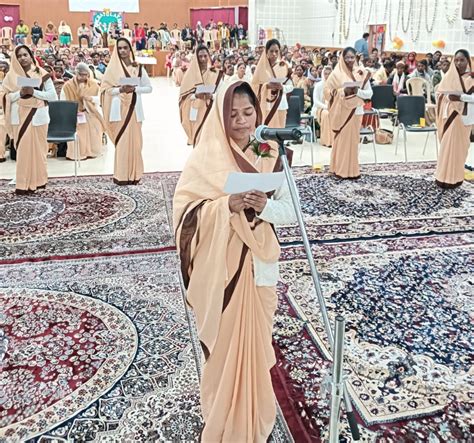 Profession Perpétuelle Province De Ranchi Congrégation Des Soeurs De La Charité De Jésus Et