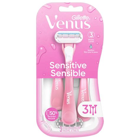 Gillette Venus Sensitive Disposable Razors Shop Razors And Blades At H E B