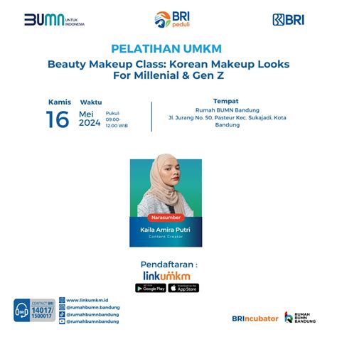 Pelatihan Umkm Beauty Makeup Class Korean Makeup Looks