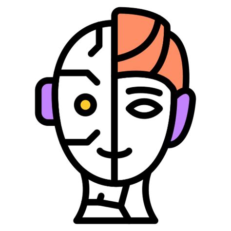 Bionic Technology Innovation Man Robot Icon Download On Iconfinder