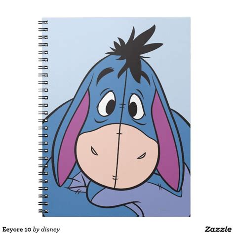 Eeyore 10 Notebook Zazzle Eeyore Eeyore Pictures Disney Winnie