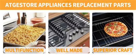 Atgestore 815536 Cooktop Knob Replacement For Wolf Stove Parts Ct30g Stainless Steel