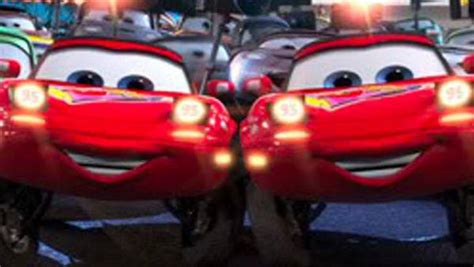 In Pixars Cars 2006 Twin Cars Mia And Tia “flash” Lightning Mcqueen ” This Is Not My