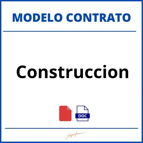Modelo De Contrato De Obra 1 Modelo De Contrato De Obra Entre Los