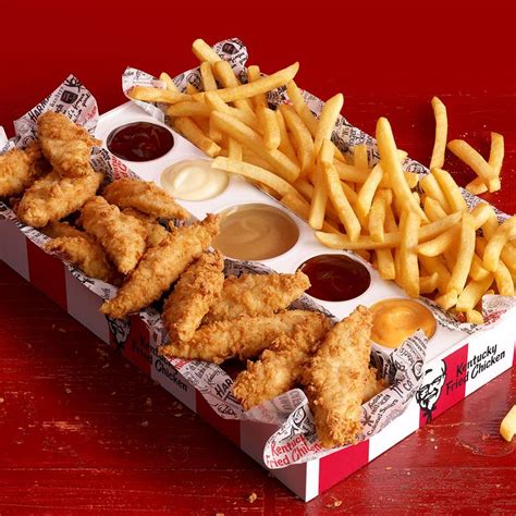 Tenders Dipping Feast Inside Kfcs Crunchy New Menu Addition News
