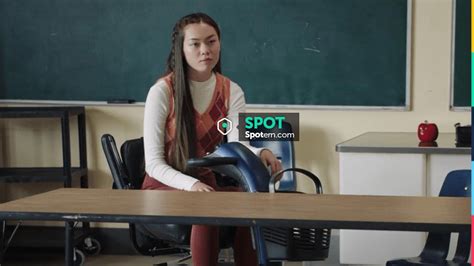 Forever 21 Argyle Sweater Vest Worn By Denise Alexa Loo As Seen In