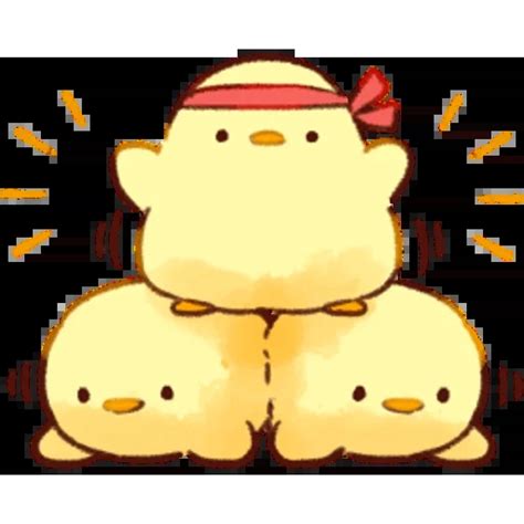 Soft And Cute Chicks Softandqt — Whatsapp Stickers Pack