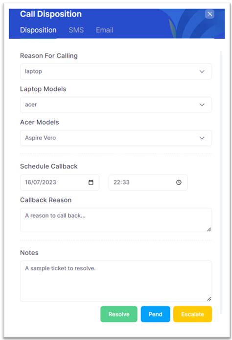 Call Disposition Make Every Call Count
