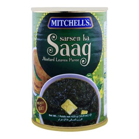 Mitchells Sarson Ka Saag Tin 425g Darazpk