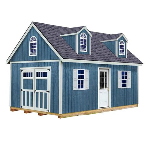 Best Barns Planners Paradise 12 Ft X 16 Ft Wood Shed Kit With