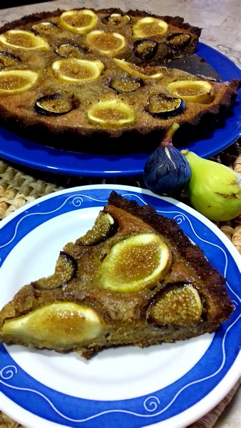 Tarte De Figos Sem Glúten Comida Colorida Blog