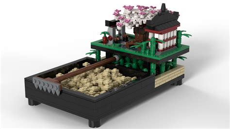 How To Build A Lego Zen Garden Japanese Garden Mocs And Ideas How To
