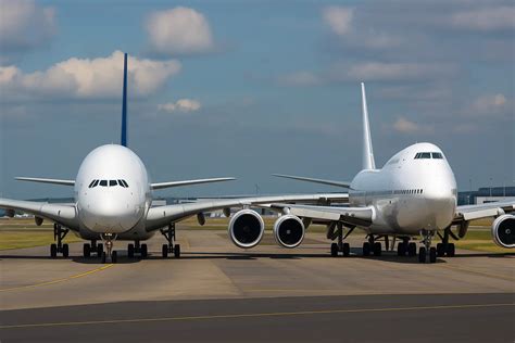 Největší Letadla Světa Srovnání Airbus A380 Vs Boeing 747