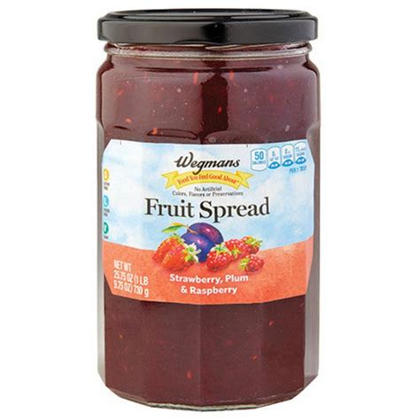 Wegmans Strawberry Plum And Raspberry Fruit Spread Wegmans