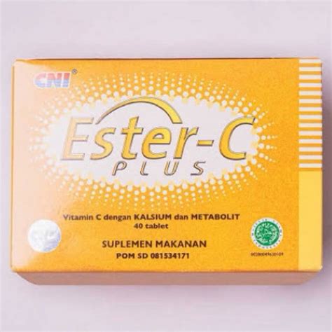 Jual Promo Ester C Plus Cni Vitamin C Isi 40 Tablet Asli Original