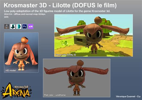 Artstation Krosmaster 3d Lillote Dofus Movie Extension