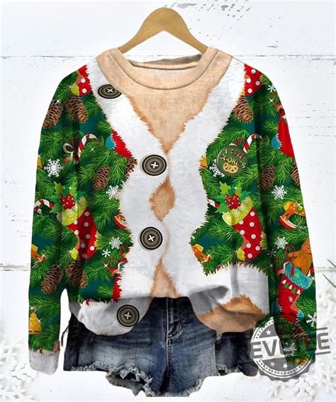 Introducing The Womens Ugly Christmas Jumper Crew Neck Long Sleeve