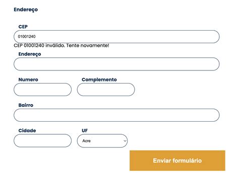 github nayrabra valida cep utilização de uma api para obter o