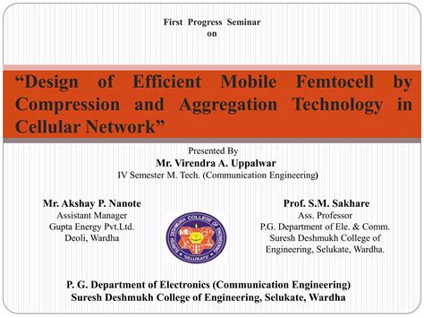 “design Of Efficient Mobile Femtocell By Compression And Aggregation Technology In Cellular