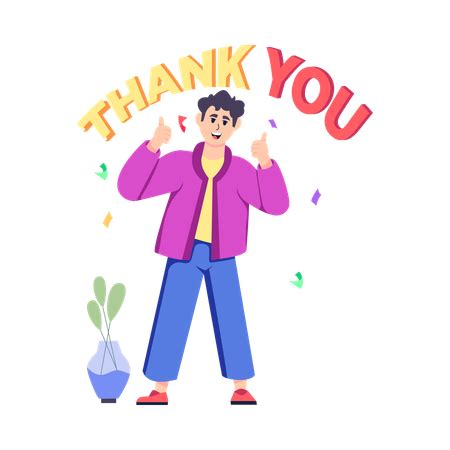 Thank You Illustrations Free Download In Svg Png