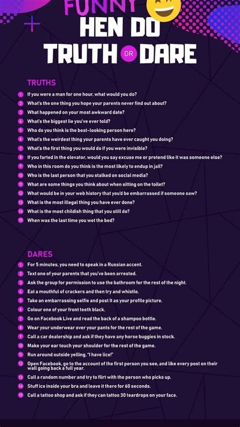 Truth Or Dare Questions For Best Friends Good Truth Or Dares Truth