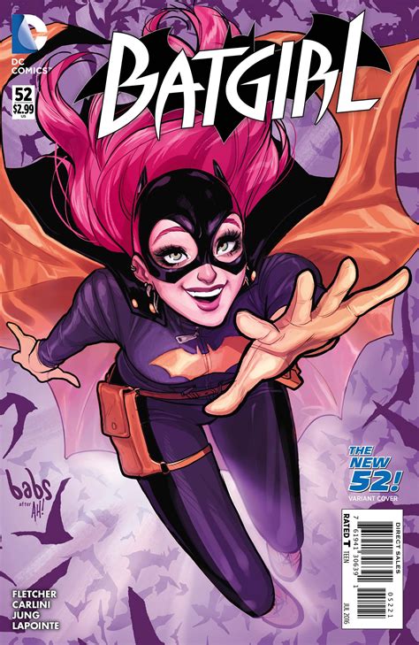 Batgirl 52 6 Page Preview And Covers Released By Dc Comics