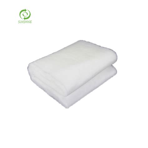 100 Polyester Polyfill Wadding Spray Cotton Polyfill Non Woven Fabric And Spray Cotton Price