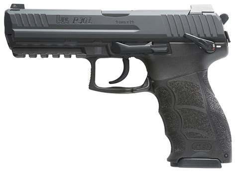 Hk P30l S V3 Dasa 9mm 445 Safety Long 2 10rd Semi Auto Pistols At