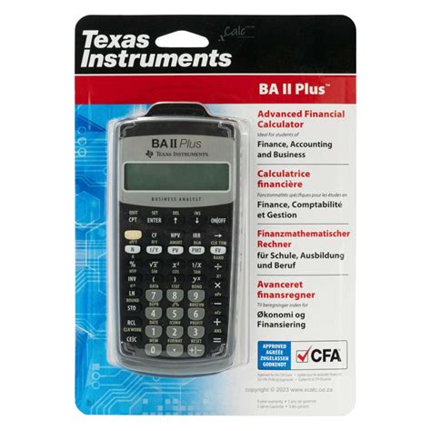 Texas Instruments Ba Ii Plus™ Calculator Xcalc Online Store