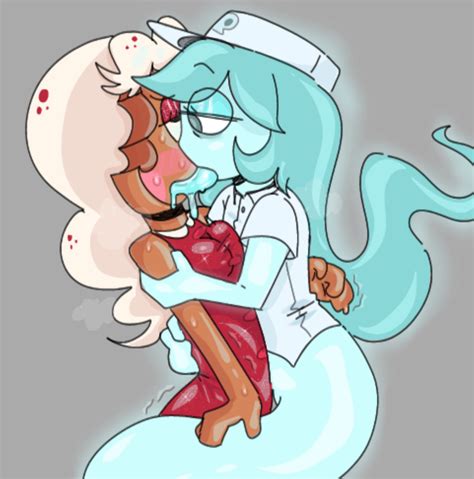 Rule 34 2girls 420jake Beige Fur Beige Skin Blue Body Blue Hair Blue Tongue Connie Dandys