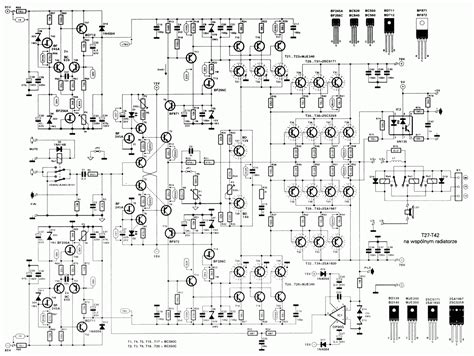 20 000 Watt Audio Amplifier Scheme Collections Circuit Schematic With Explanation Electronic