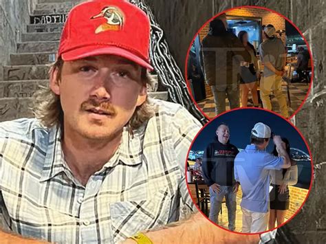 Morgan Wallen Chatting Up Woman Minutes Before Hurling Chair Off Rooftop