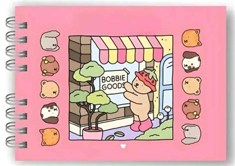 Livro De Colorir Capa Dura Bobbies Goods 180g Grosso Bobbie Goods