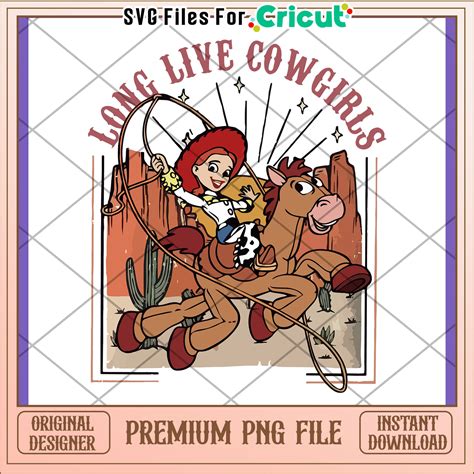 Jessie Toy Story Cowgirl Png Download Svg Files For Cricut