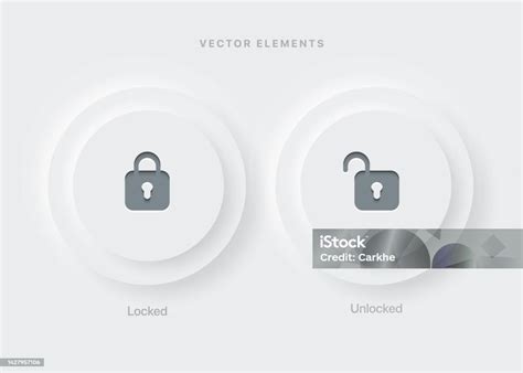 3d Neumorphism On Off Icon Push Button Symbol Soft White Slider Bars