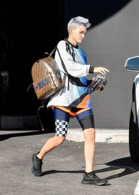 Ruby Rose Leaves A Gym In Los Angeles 01252019 Hawtcelebs