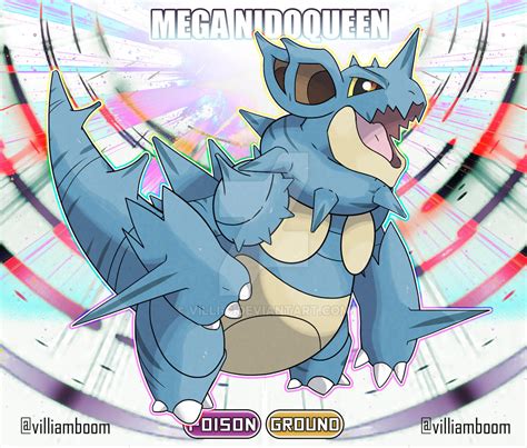 Mega Nidoqueen By Villi C On Deviantart