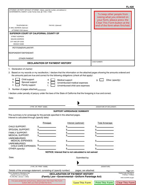 Form Fl 420 Fill Out Sign Online And Download Fillable Pdf
