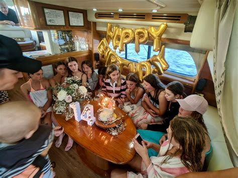 Gold Coast Birthday Boat Cruises Private Yacht Hire For All Ages