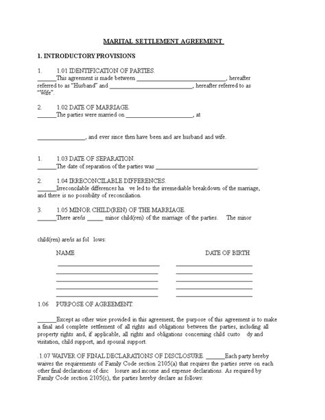 Sample Settlement Agreement Template