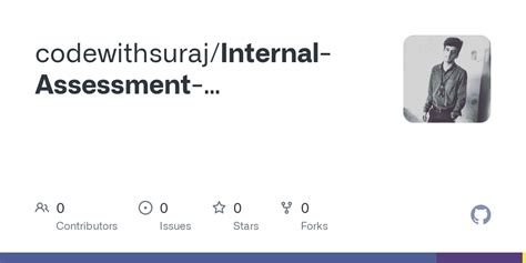 Github Codewithsurajinternal Assessment Management