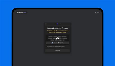 Save Your Phantom Wallet Details In 1password 1password