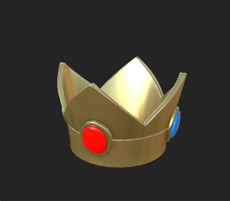 Artstation Princess Peach Crown