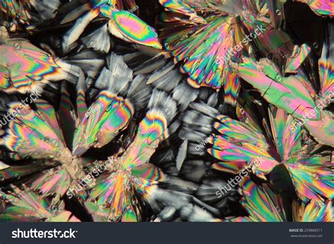 Crystals Under Microscope