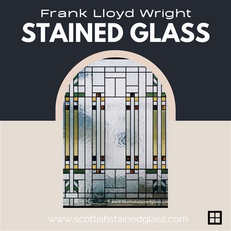 Frank Lloyd Wright Inspired Window Clings