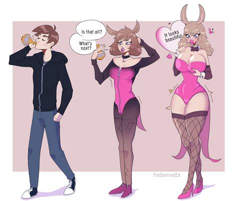 Elixir Bimbofication By Thedamneded On Deviantart