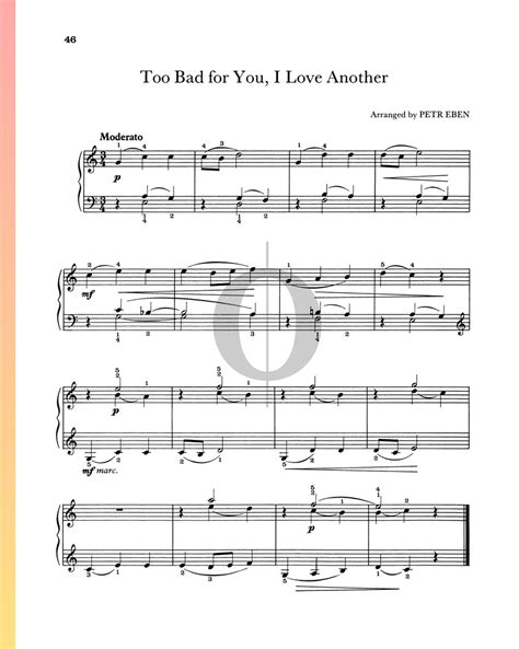 Five Czech Folk Songs Too Bad For You I Love Another Anonymous
