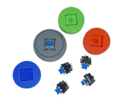 Snarky Button Clicker Fidget Toy Keychain Option By Helloadorablemakerworld Download Free 3d